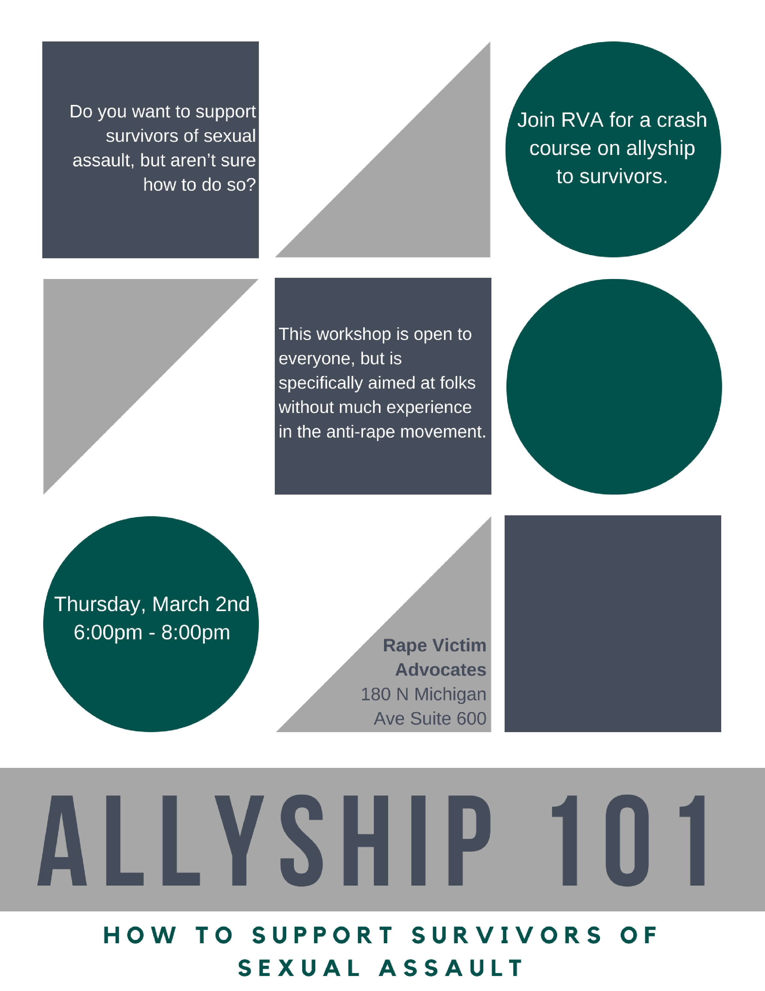 Allyship 101: How to Support Survivors of Sexual Assault 3/2 - Resilience