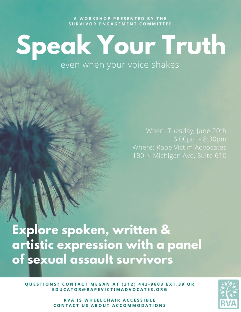 Speak Your Truth 6/20 - Resilience